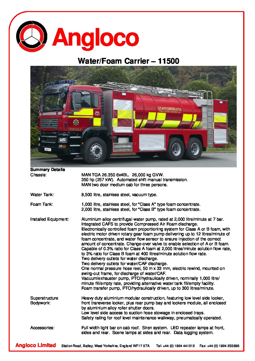 Angloco Limited - Fire Fighting and Rescue Vehicles and Equipment ...