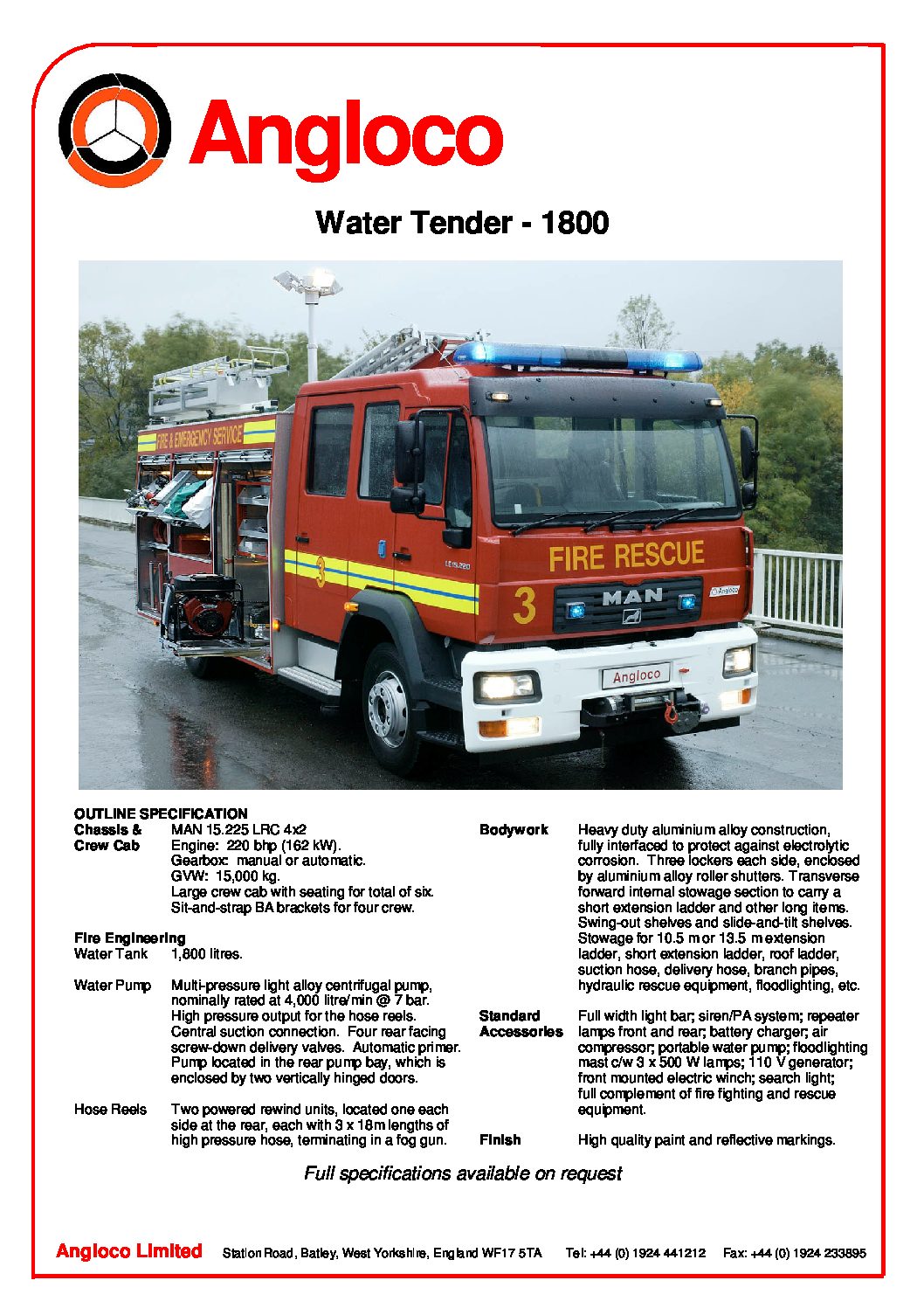Angloco Limited - Fire Fighting and Rescue Vehicles and Equipment ...