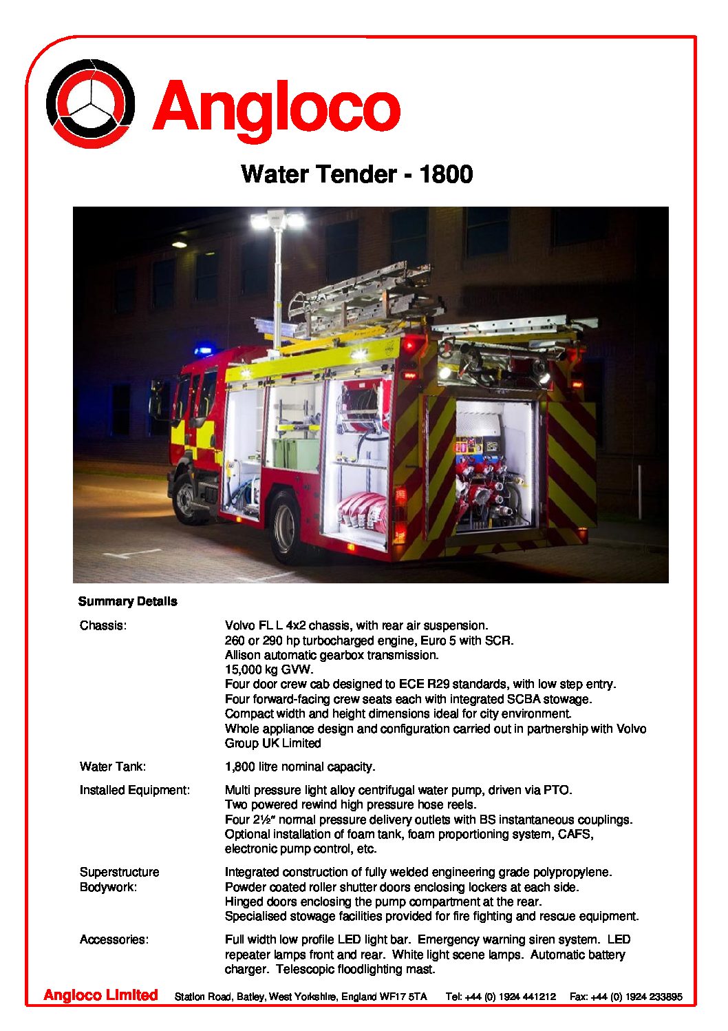 Angloco Limited - Fire Fighting and Rescue Vehicles and Equipment ...
