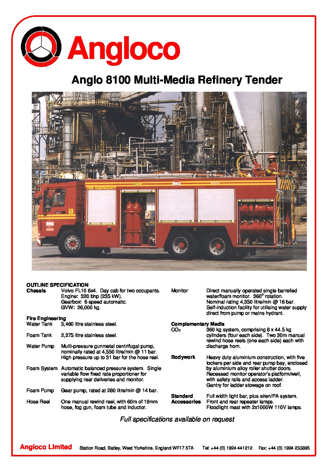 Angloco Limited - Fire Fighting and Rescue Vehicles and Equipment ...