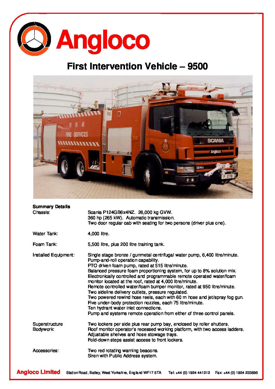 Angloco Limited - Fire Fighting and Rescue Vehicles and Equipment ...