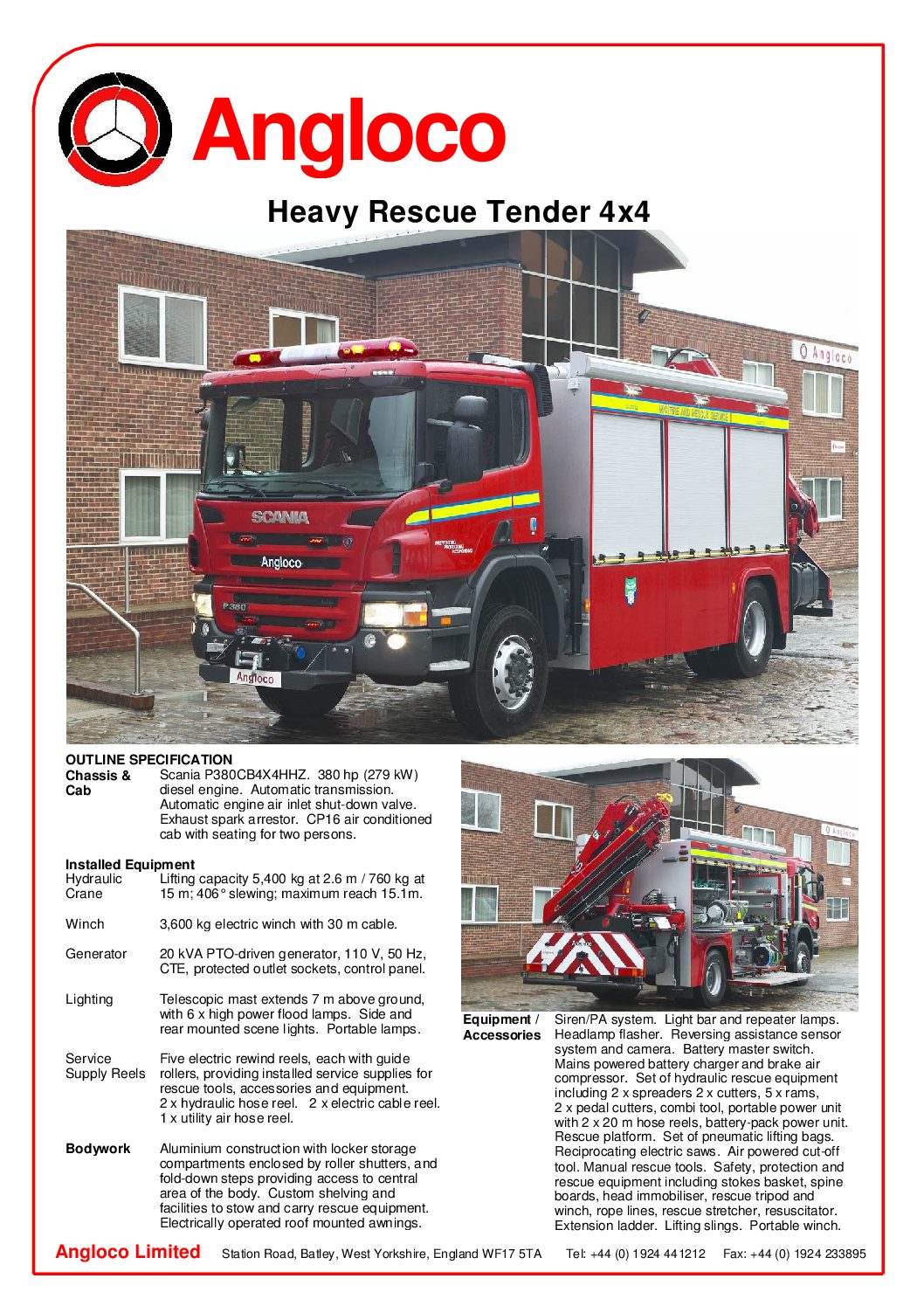 Angloco Limited - Fire Fighting and Rescue Vehicles and Equipment ...
