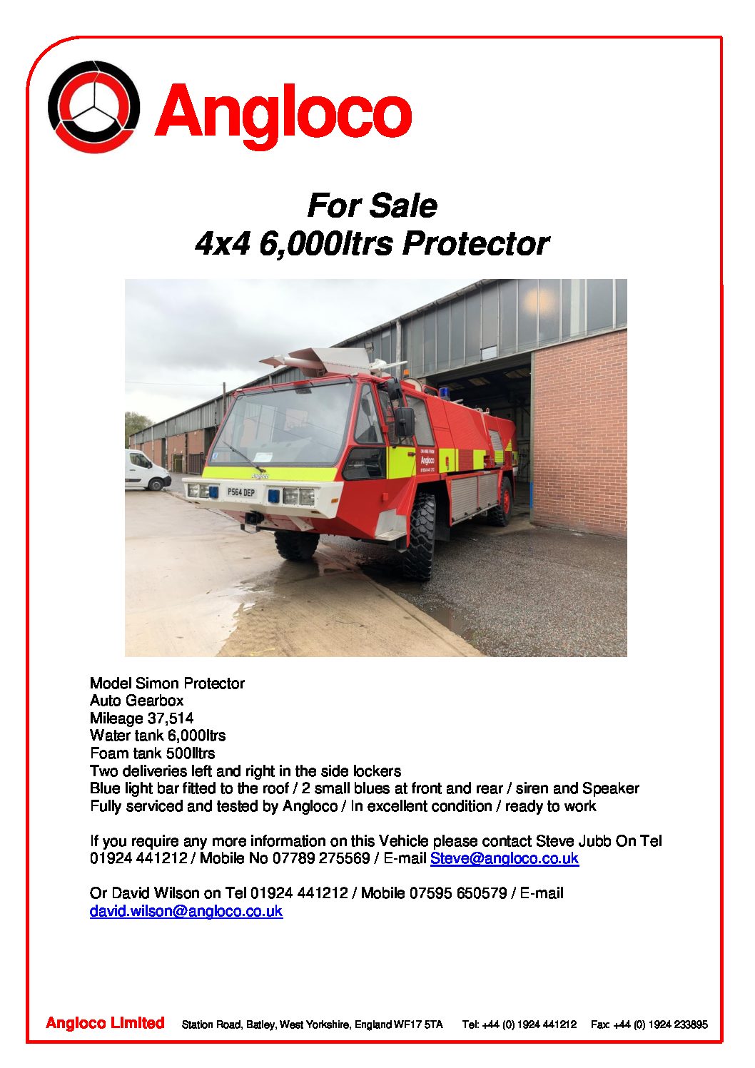 Angloco Limited - Fire Fighting and Rescue Vehicles and Equipment ...